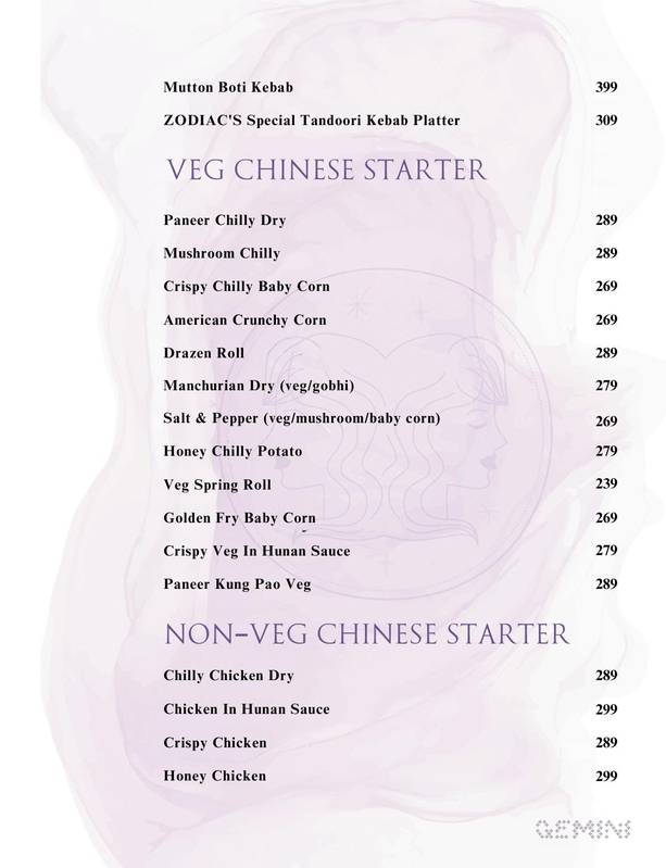 Chinese restaurant zodiac menu 60 photos - Youhoroscope.com